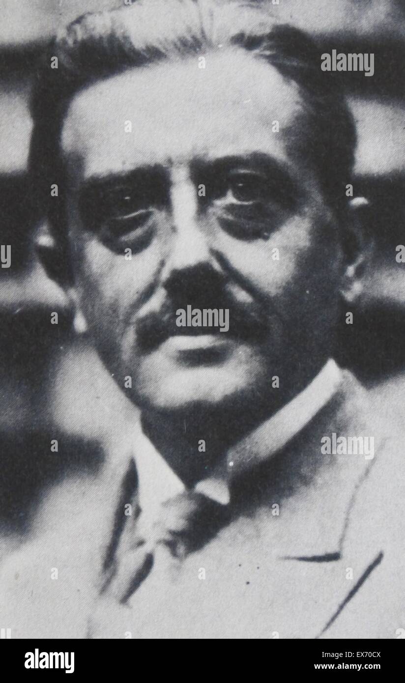 Georges Bernanos (1888 – 1948) French author, and a soldier in World ...