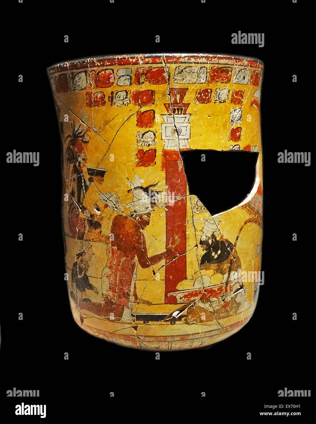 Maya vase palace hi-res stock photography and images - Alamy