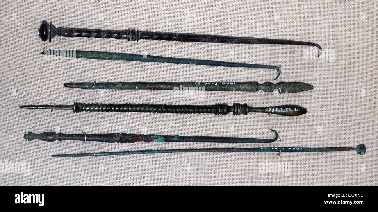 Roman surgical instrument 1st century AD Stock Photo - Alamy