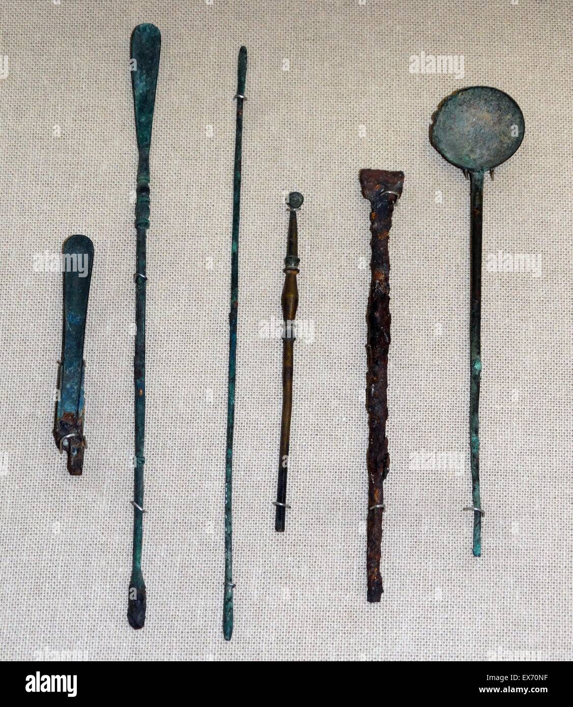 Roman surgical instrument 1st century AD Stock Photo - Alamy