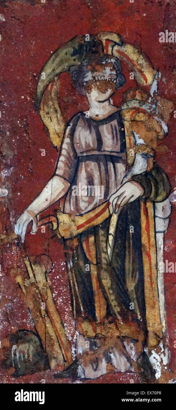 The great goddess Isis combined with a personification of Fortune ...