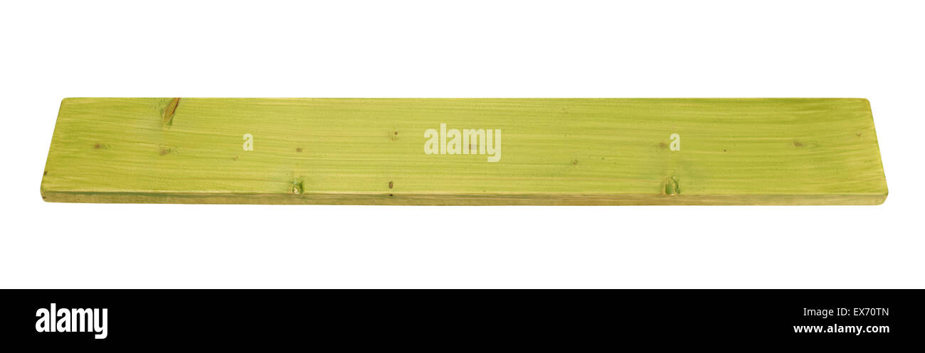 Colored pine wood board plank isolated Stock Photo - Alamy