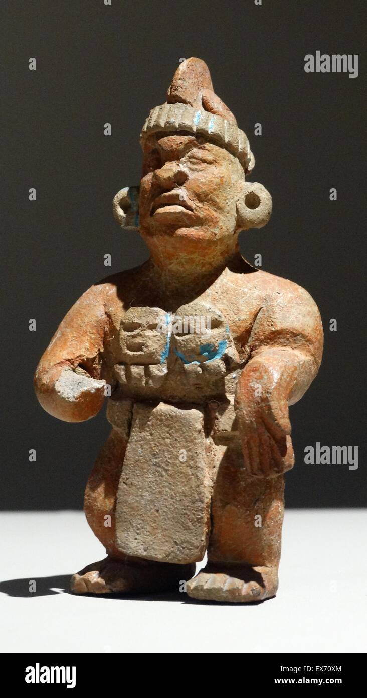 Mayan ceramic figure representing a dwarf Stock Photo - Alamy