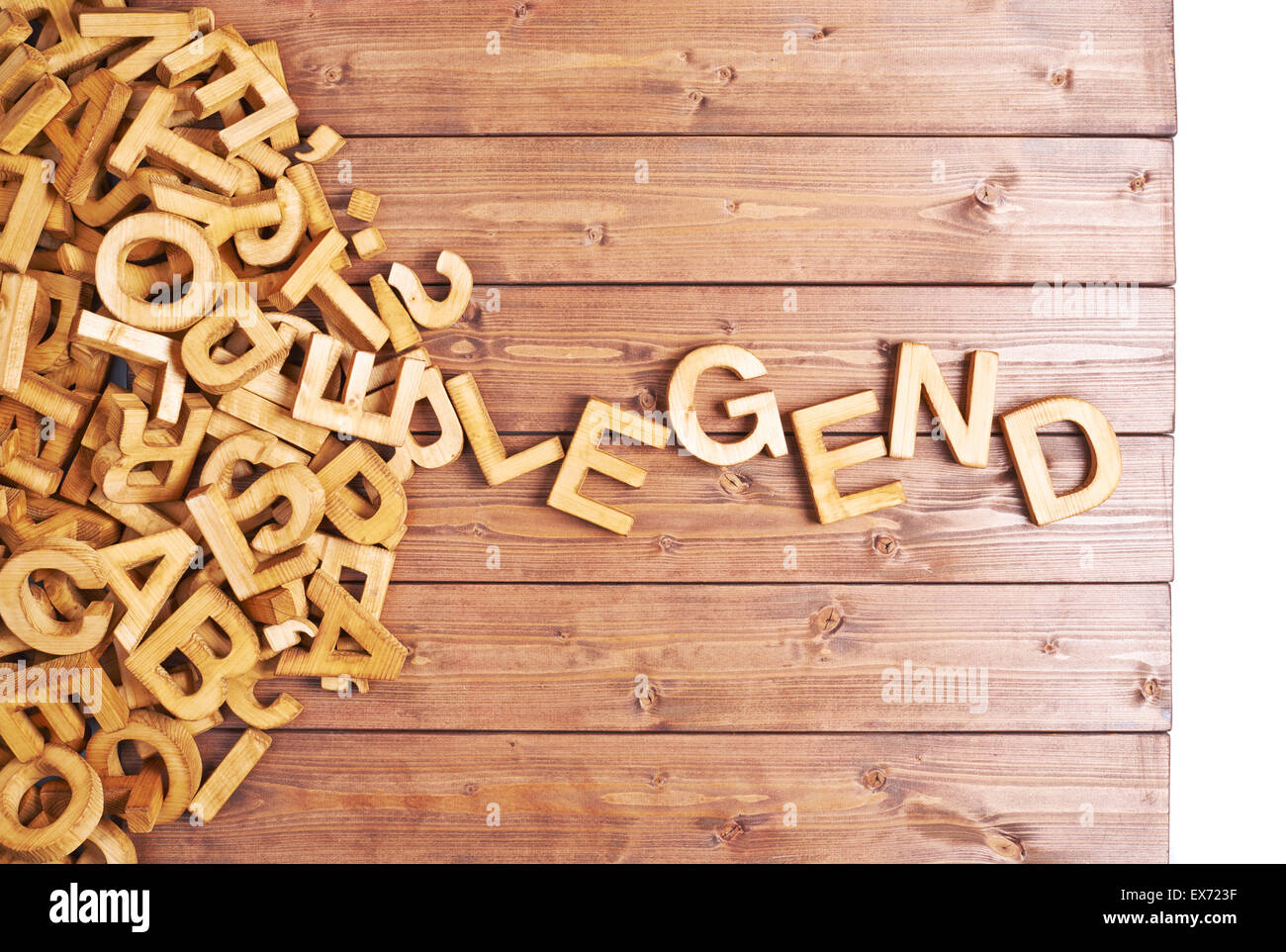 Legend word hi-res stock photography and images - Alamy