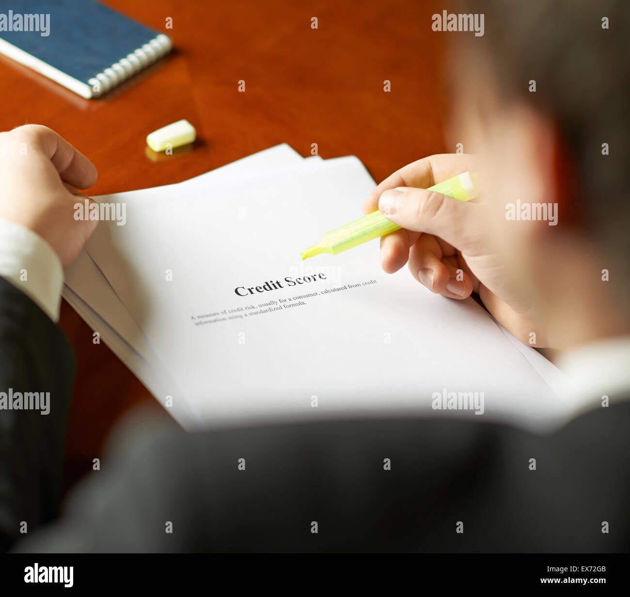 Credit score word hi-res stock photography and images - Alamy