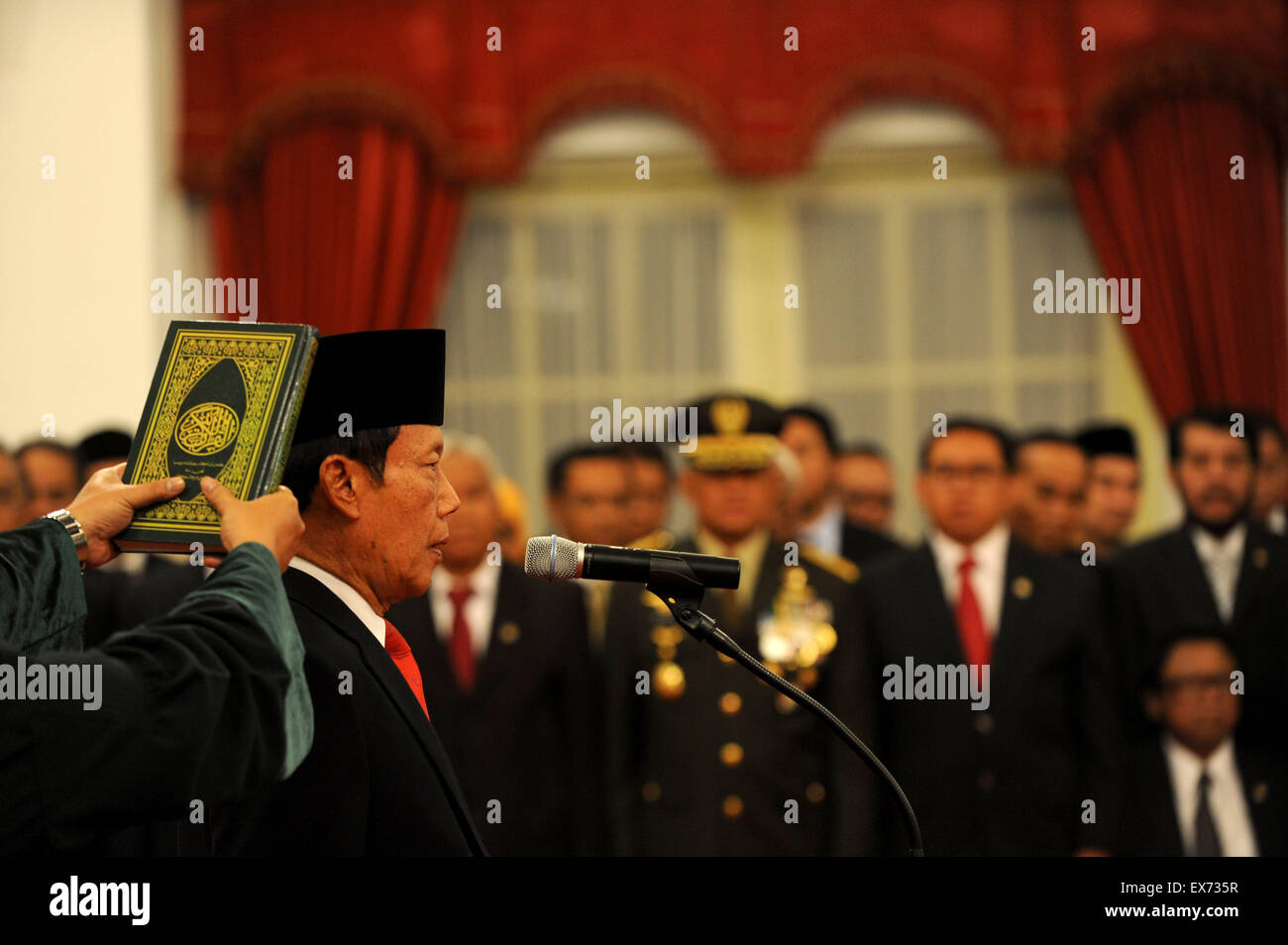 Jakarta, Indonesia. 8th July, 2015. Indonesia's new State Intelligence ...