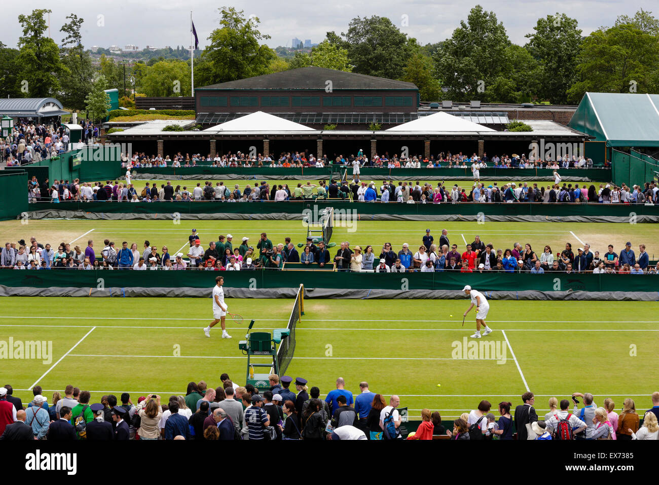 Wimbledon, UK. 08th July, 2015. The Wimbledon Tennis Championships. A ...