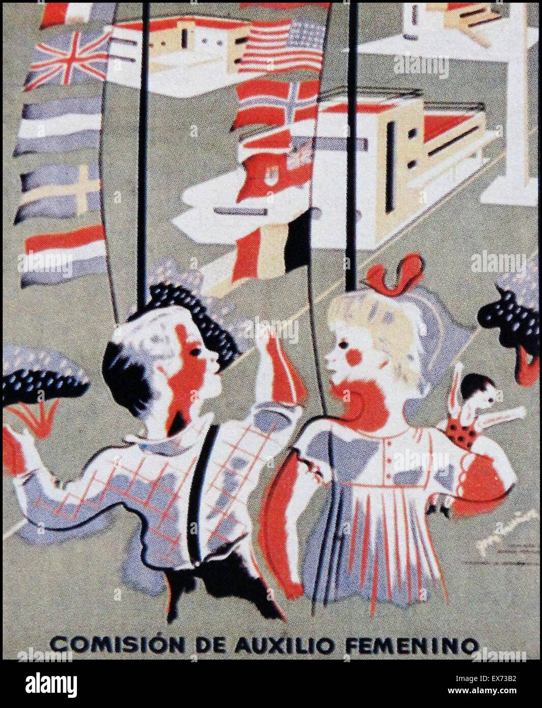 Spanish civil war poster propaganda hi-res stock photography and images ...