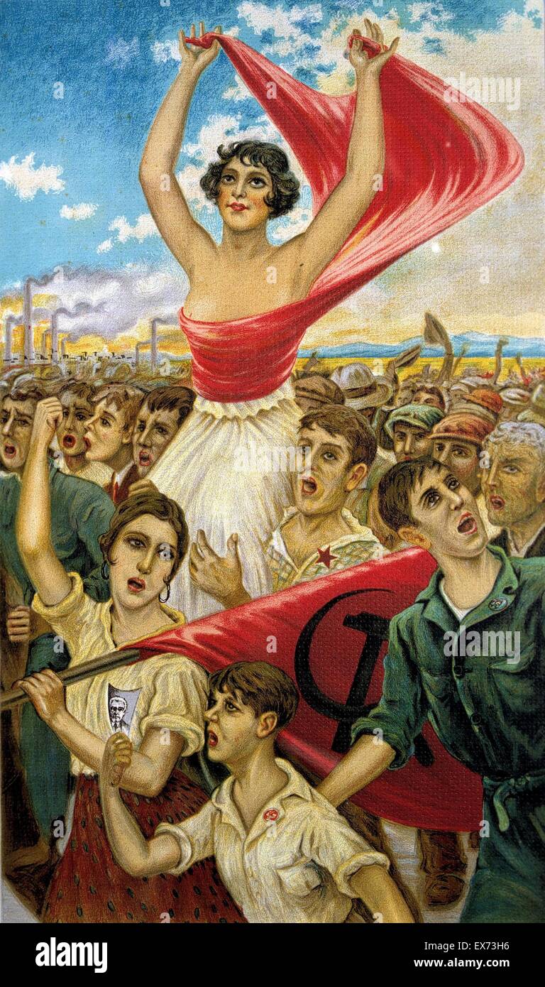 The spanish civil war communist history historical archive archival hi ...