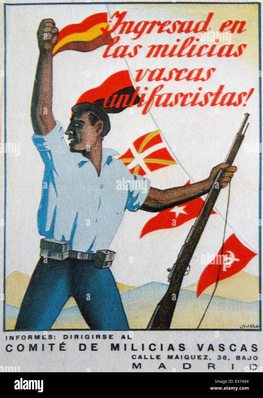 Ingresad en las Milicias vascas antifascistas! Join the anti-fascist ...