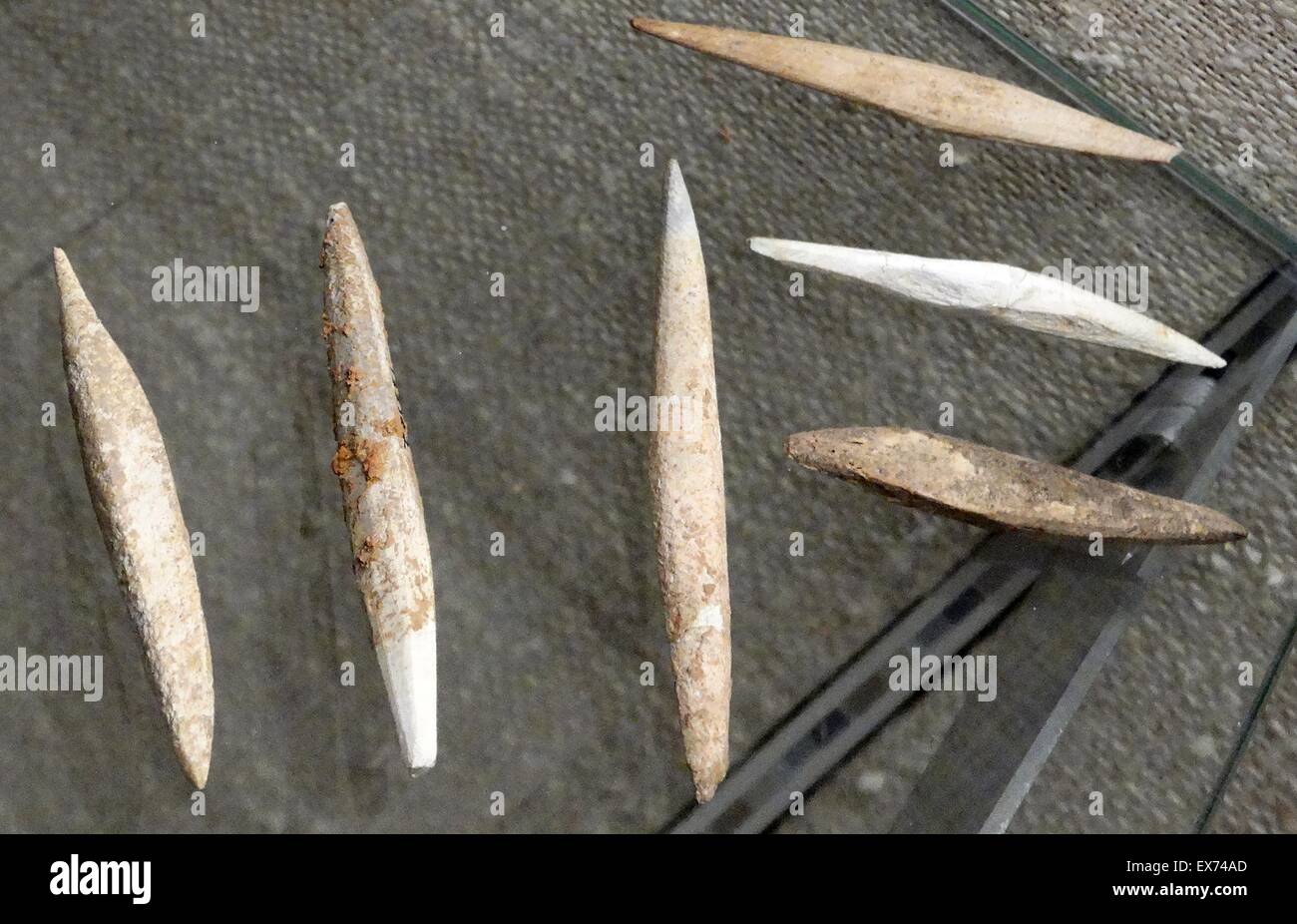 Beginning of the attack on Lachish. Bone arrowheads produced during the ...