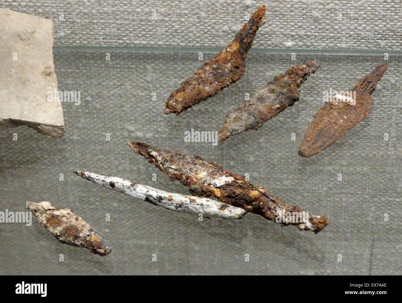 Beginning of the attack on Lachish. Bone arrowheads produced during the ...