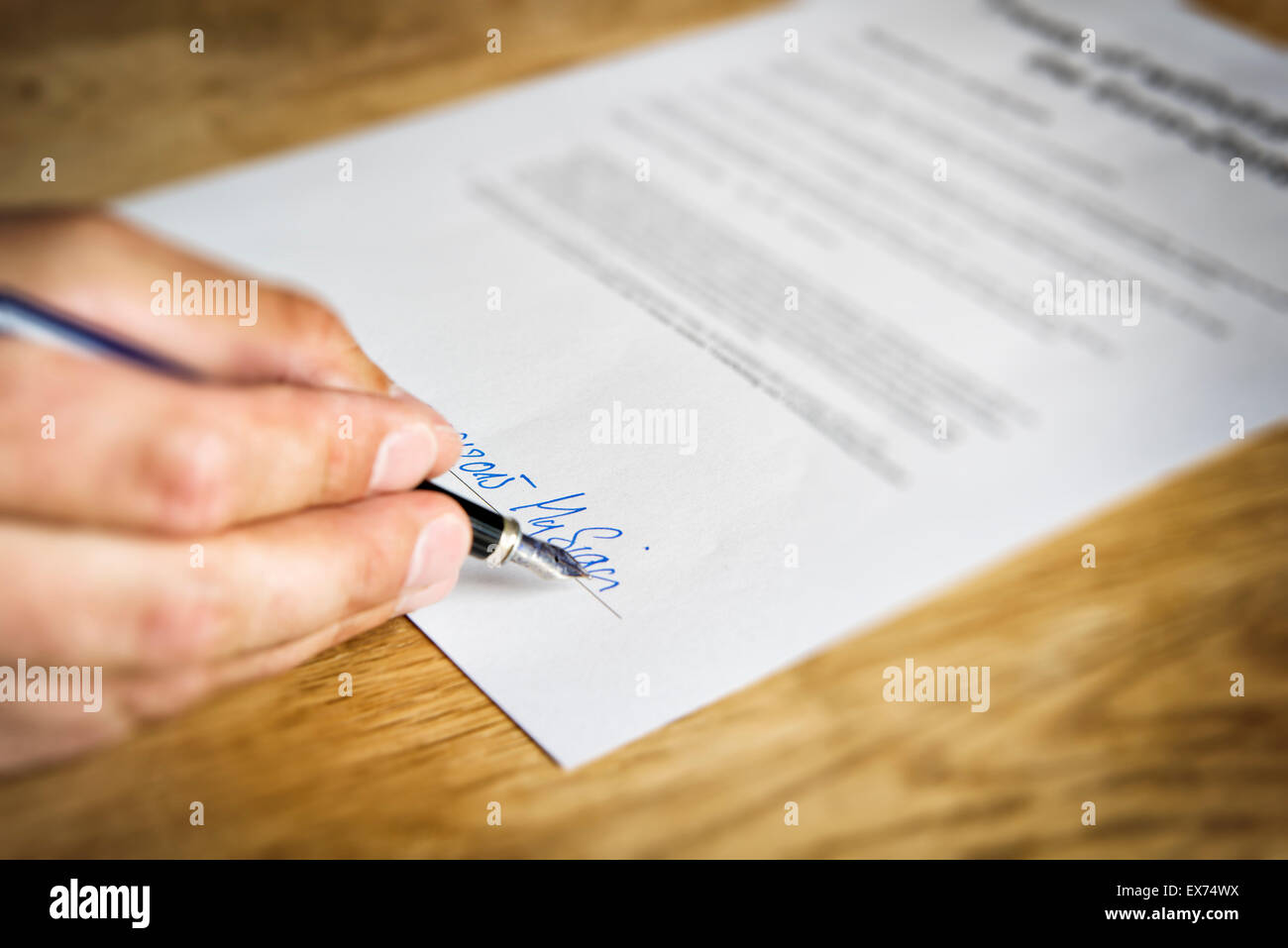 Hand written signs hi-res stock photography and images - Alamy