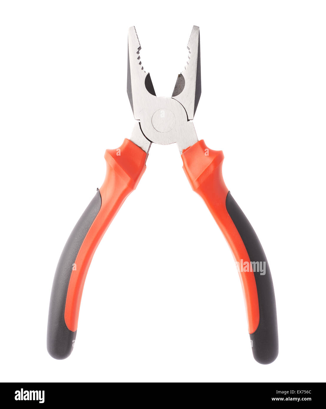 Metal pliers tool isolated Stock Photo - Alamy