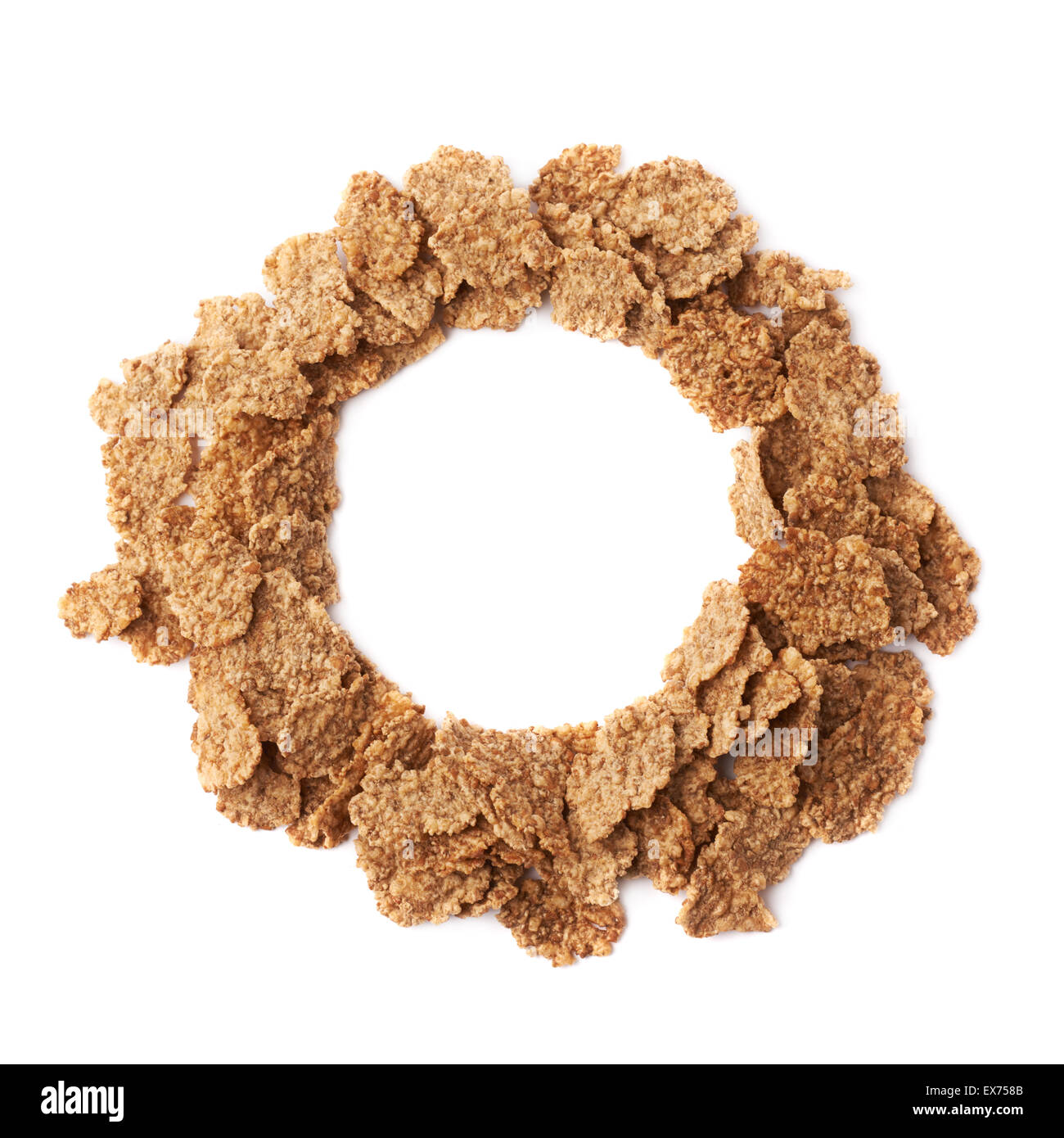 Round cornflakes Cut Out Stock Images & Pictures - Alamy