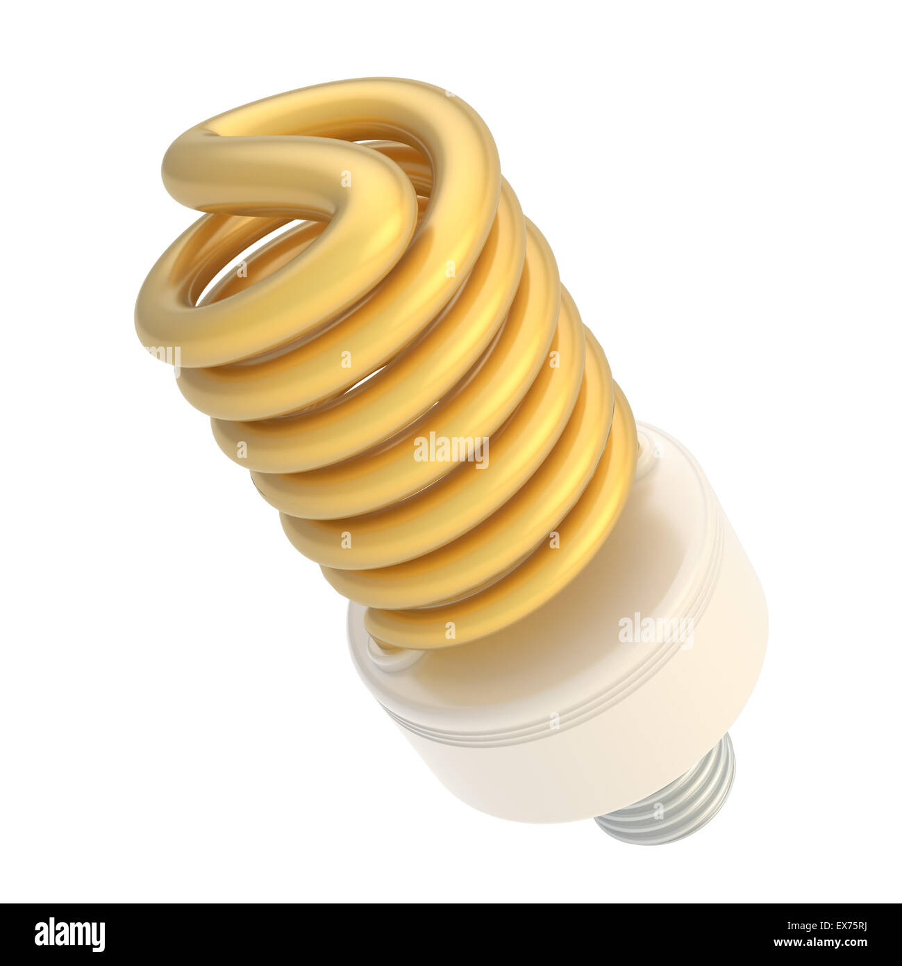 Energy saving bulb isolated Stock Photo - Alamy