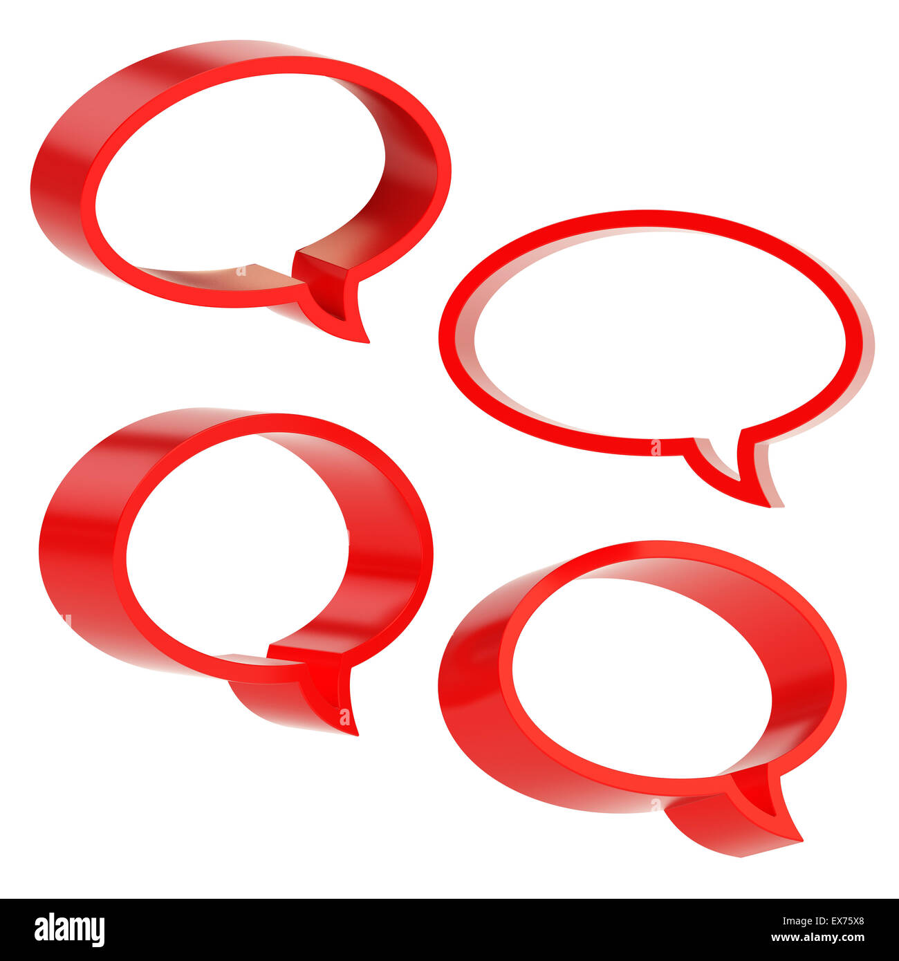 Text bubble shape isolated Stock Photo - Alamy