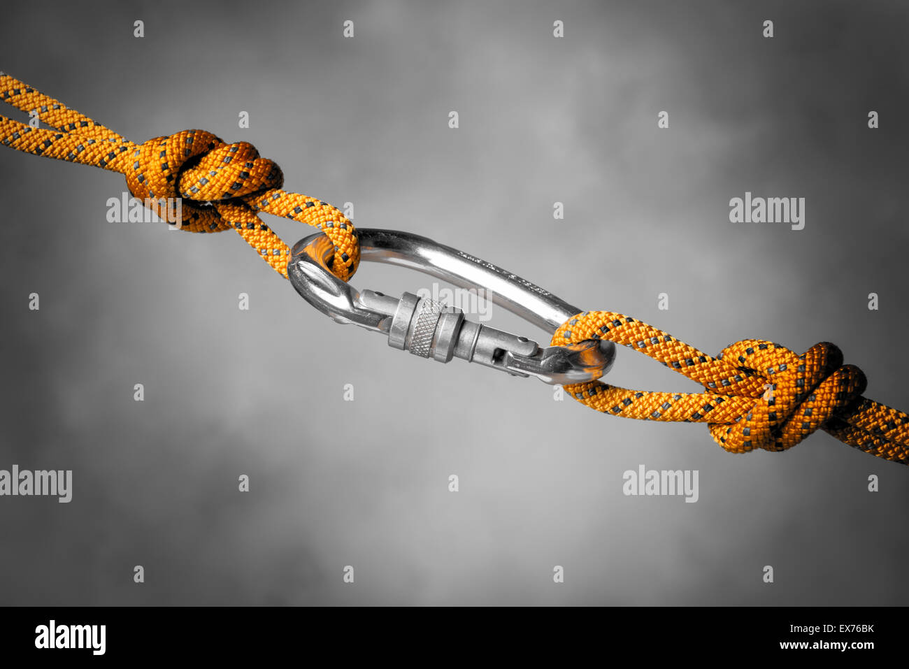 Climbing safety lock hi-res stock photography and images - Alamy