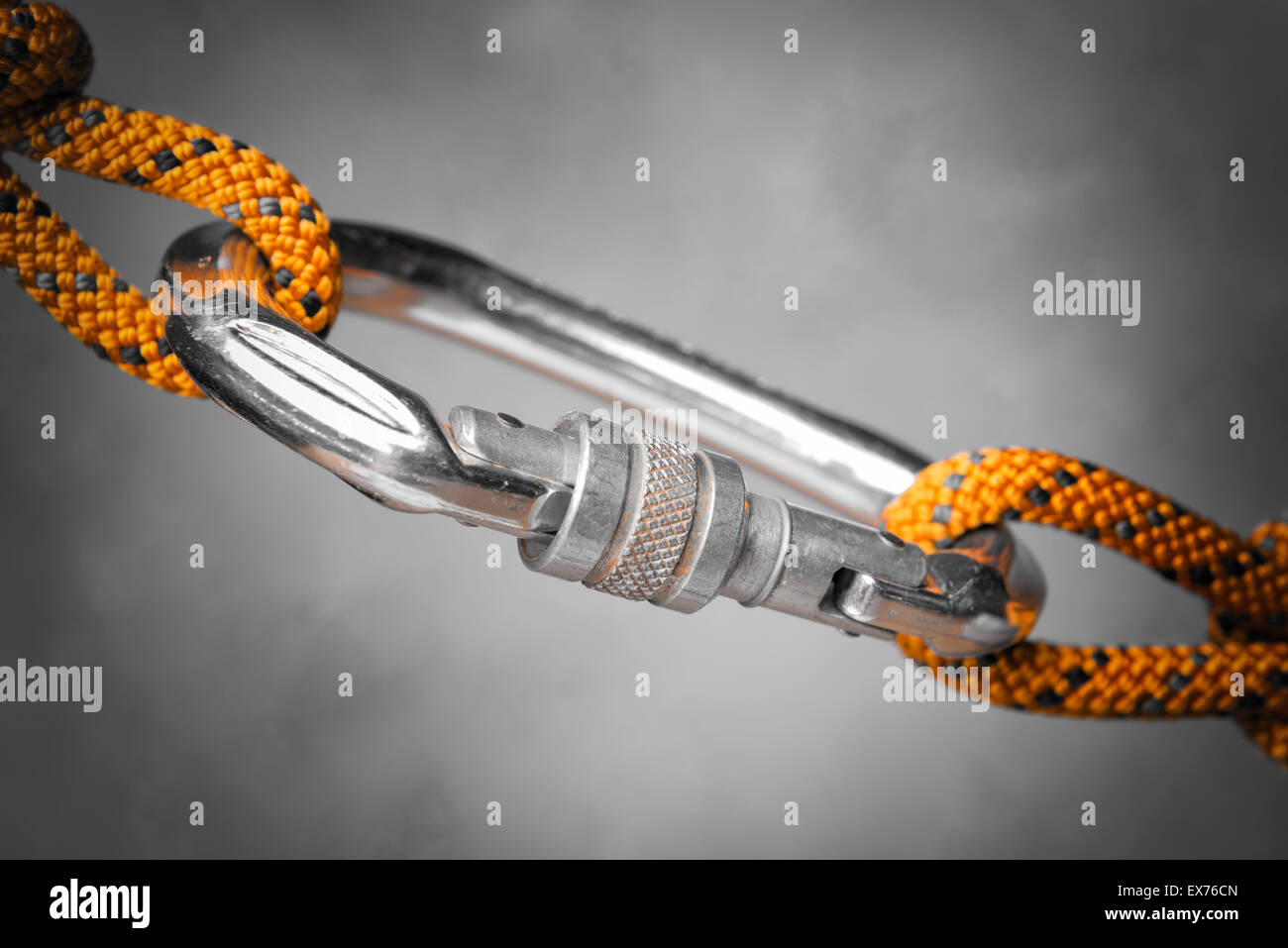 Carabiner knot hi-res stock photography and images - Alamy