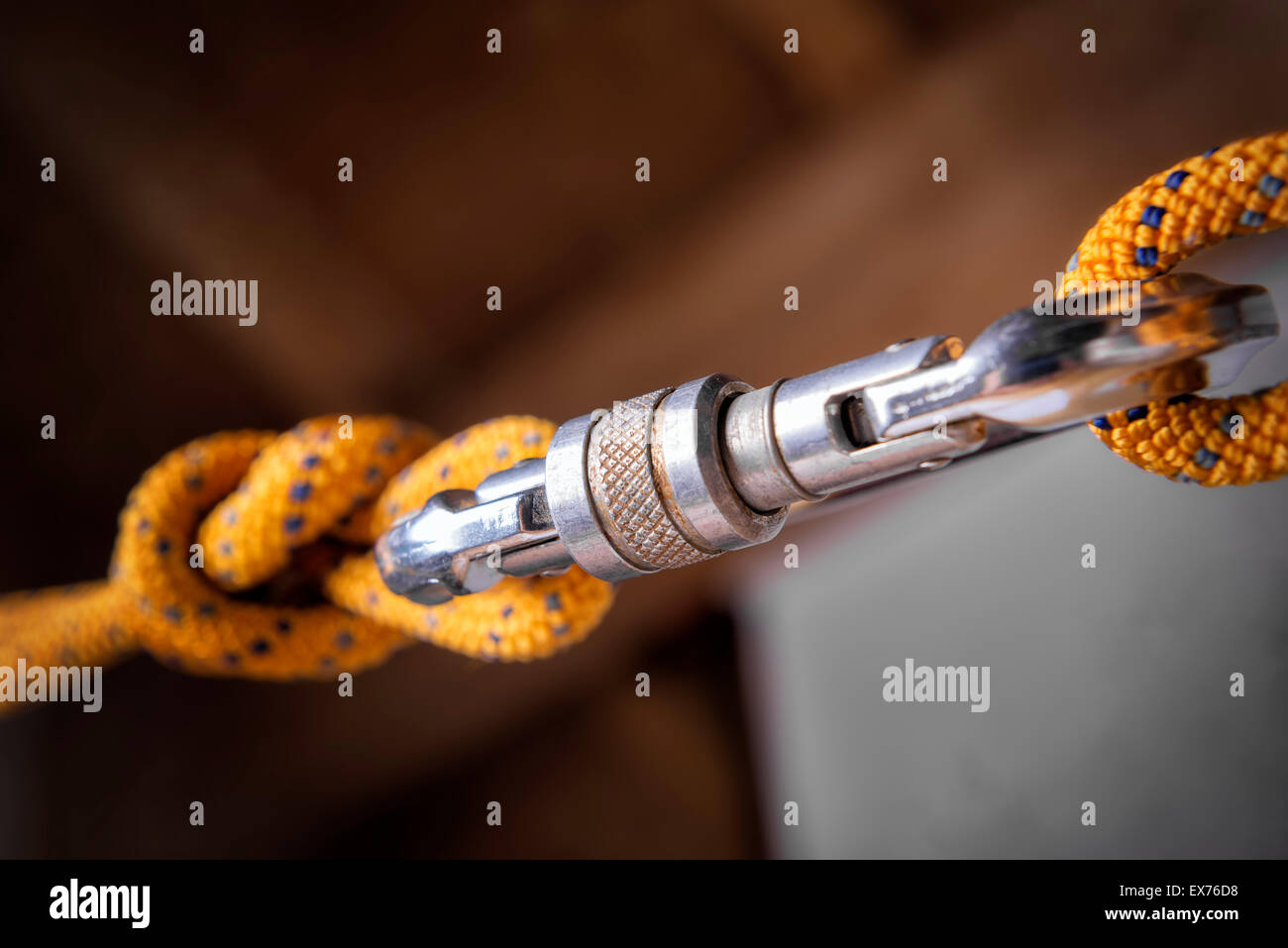 Carabiner knot hi-res stock photography and images - Alamy
