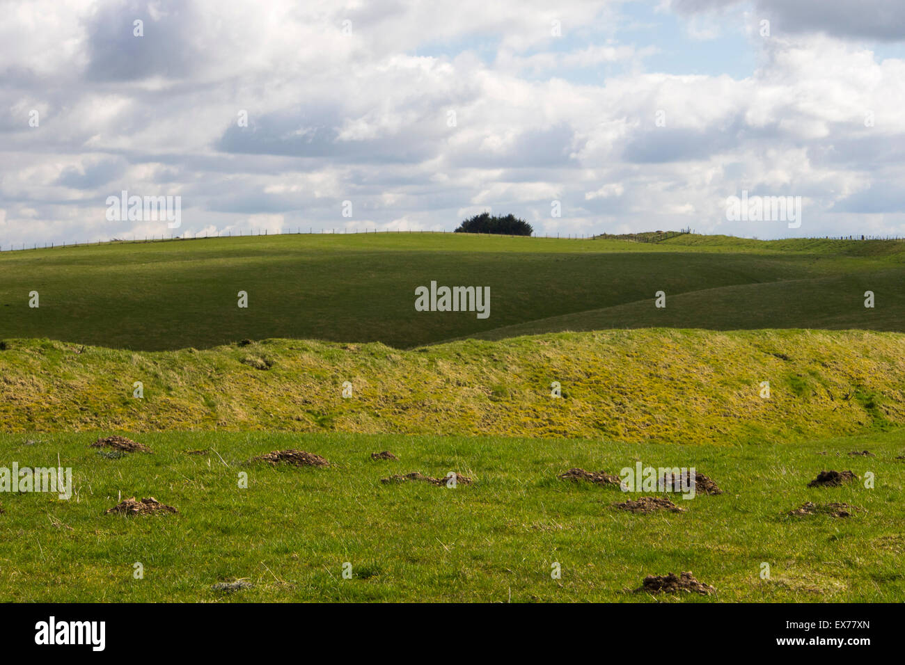 Knighton powys wales uk boundary hi-res stock photography and images ...