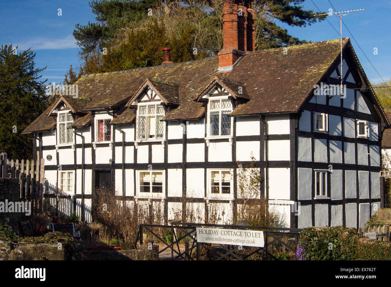 Millstream cottage, an ancient medieval Tudor timber framed house in ...