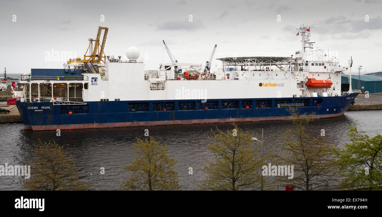 Seismic survey vessel Stock Photo - Alamy