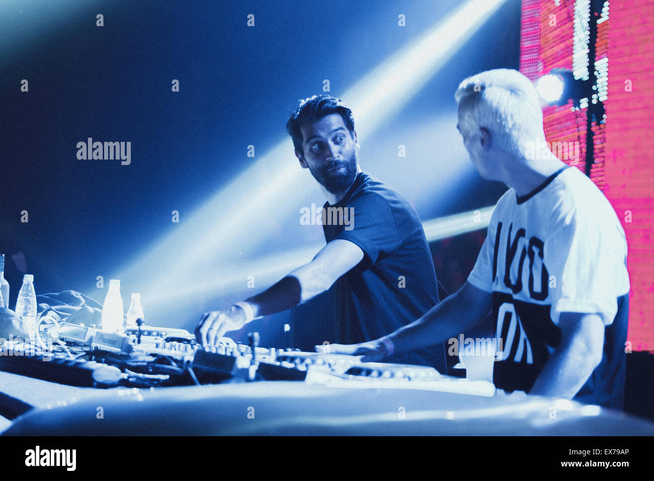 Concert of Yellow Claw (Leonardo "Bizzey" Roelandschap,Jim Aasgier ...