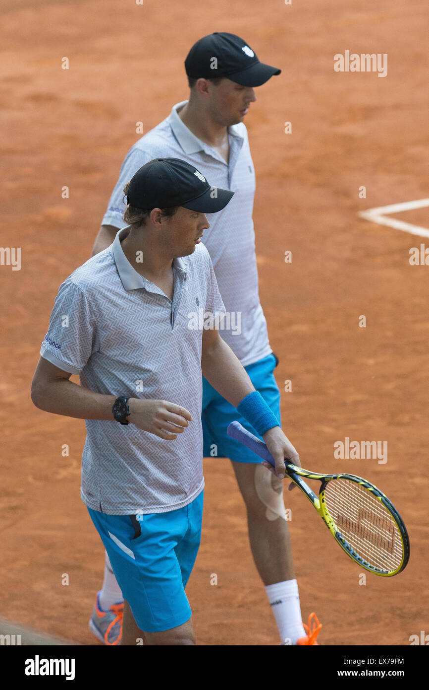 Mutua Madrid Open Tennis Tournament - Day 6 - Bob Bryan and Mike Bryan ...