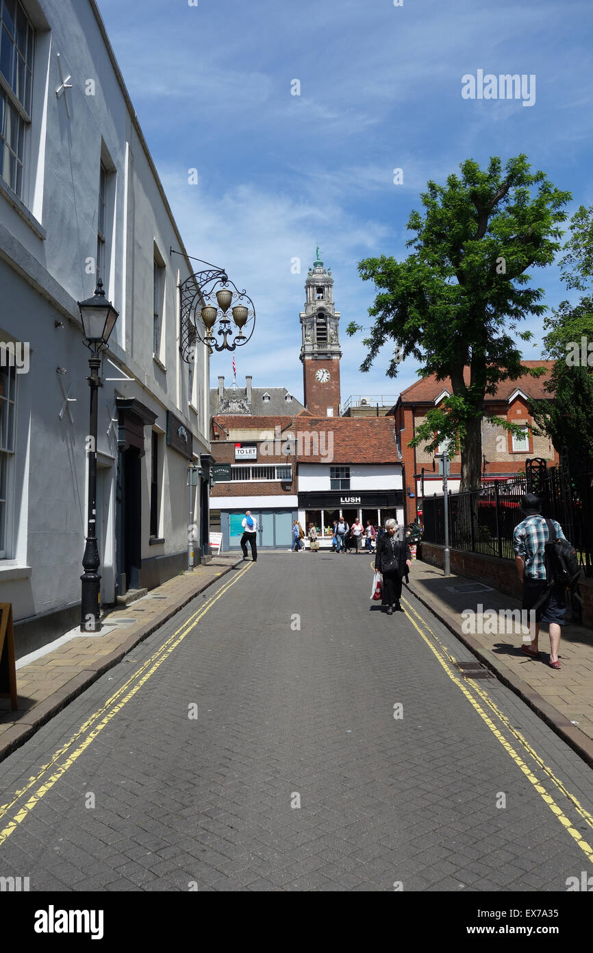 Trinity Street, Colchester, Essex Stock Photo - Alamy