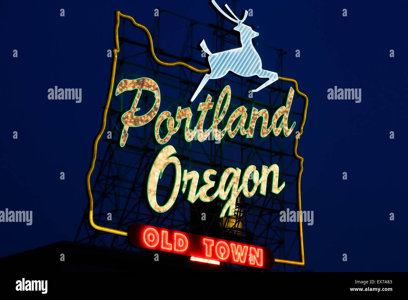 Portland Old Town High Resolution Stock Photography and Images - Alamy