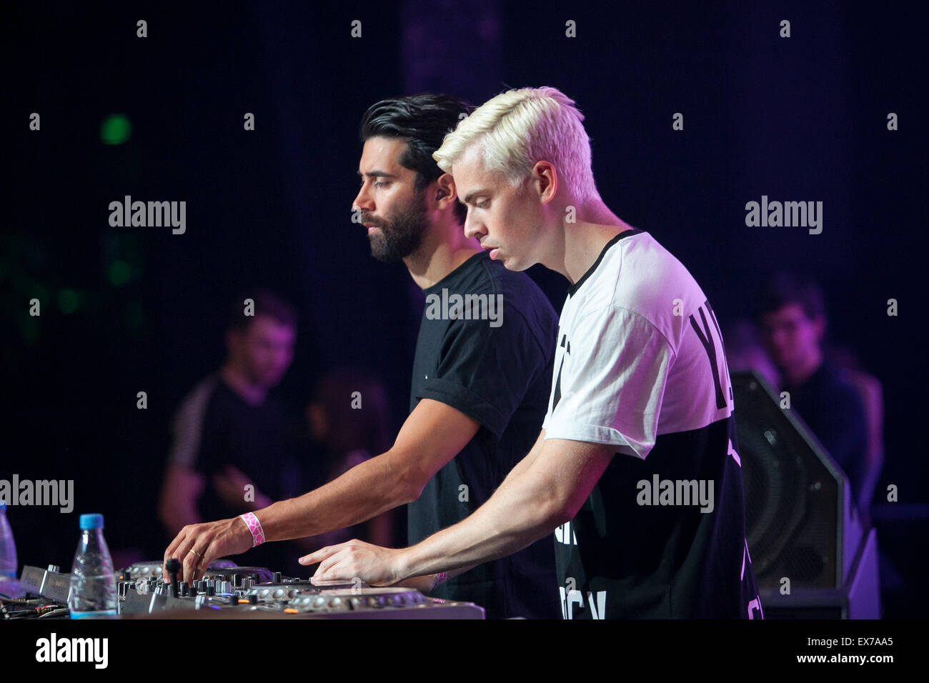 Concert of Yellow Claw (Leonardo "Bizzey" Roelandschap,Jim Aasgier ...
