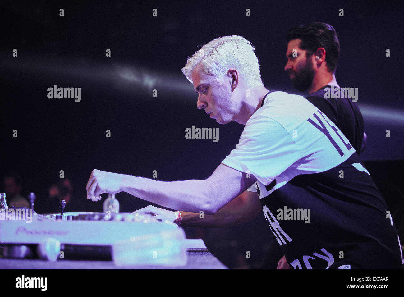 Concert of Yellow Claw (Leonardo "Bizzey" Roelandschap,Jim Aasgier ...