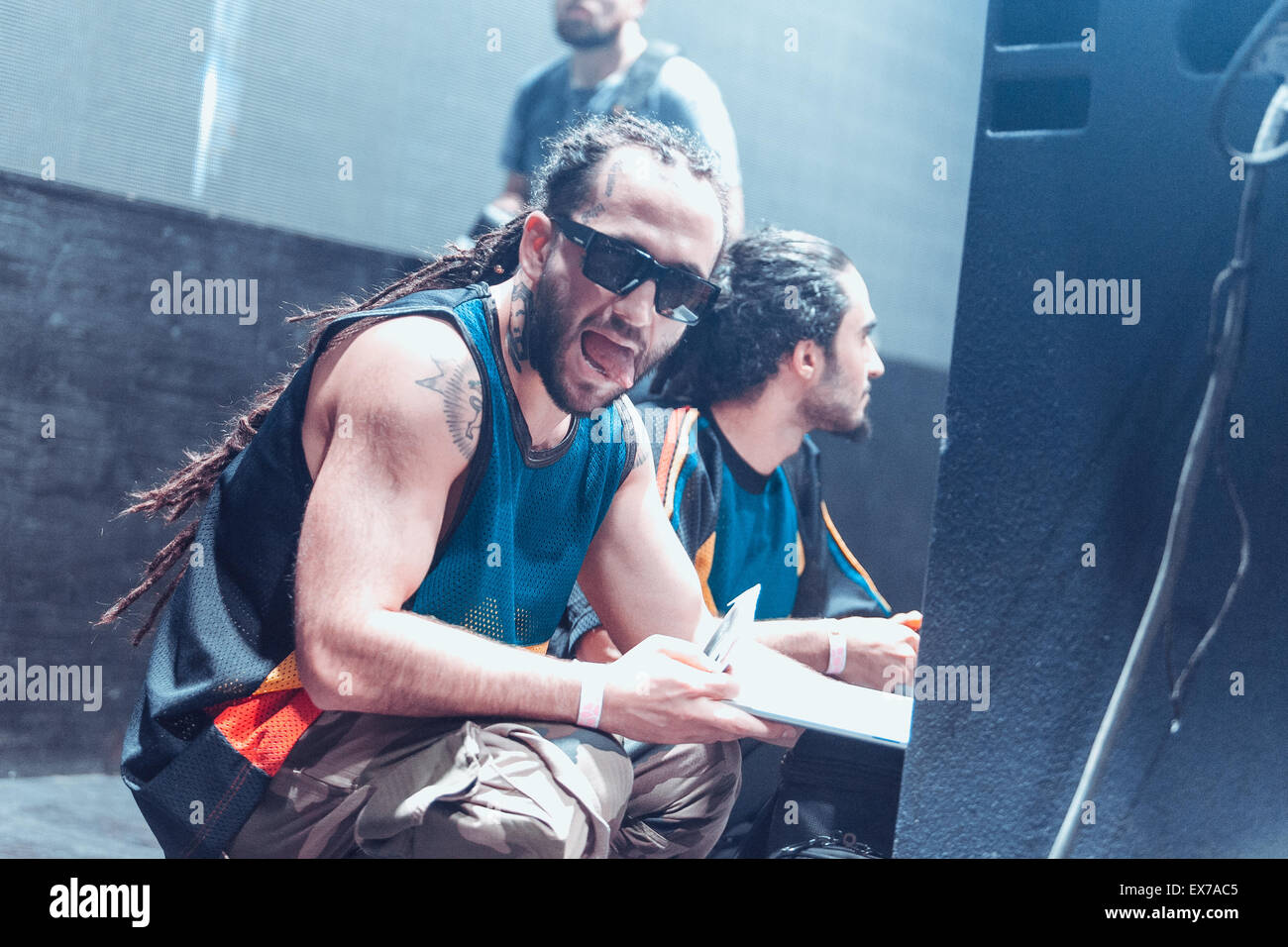 Concert of Yellow Claw (Leonardo "Bizzey" Roelandschap,Jim Aasgier ...