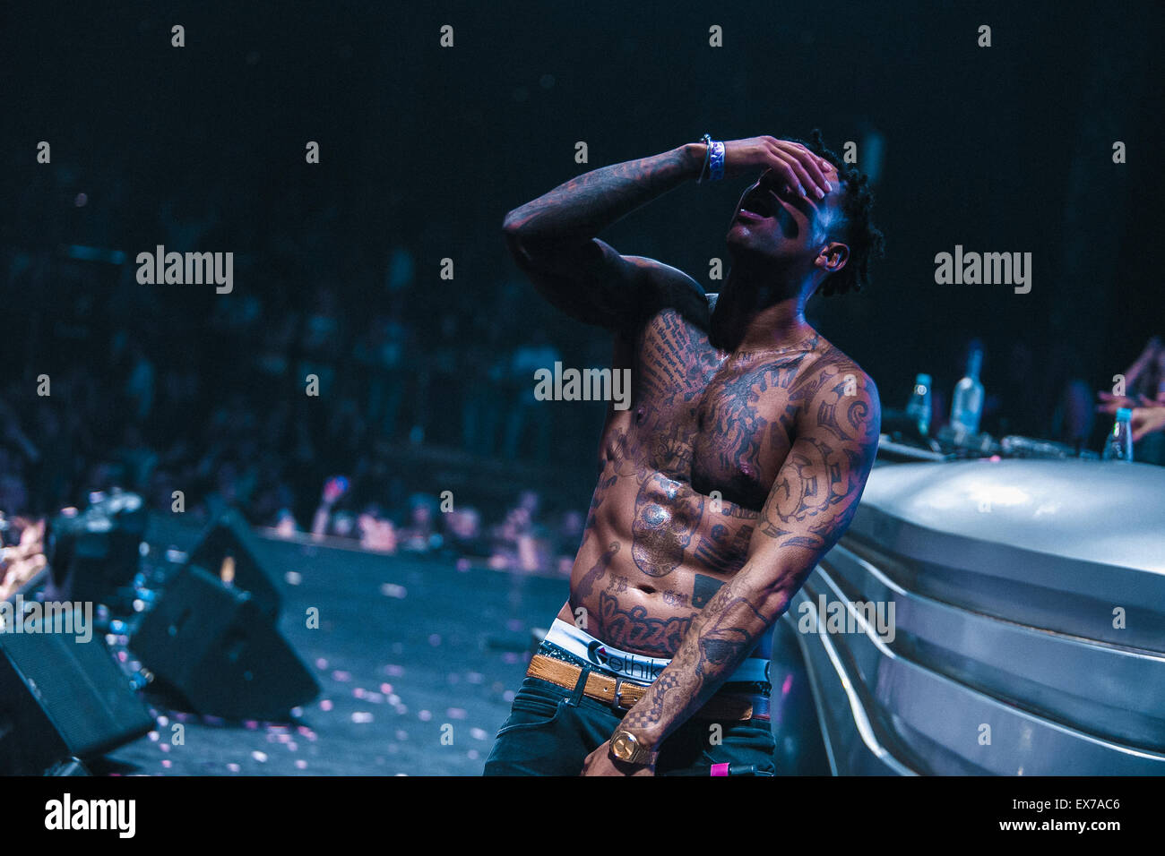 Concert of Yellow Claw (Leonardo "Bizzey" Roelandschap,Jim Aasgier ...