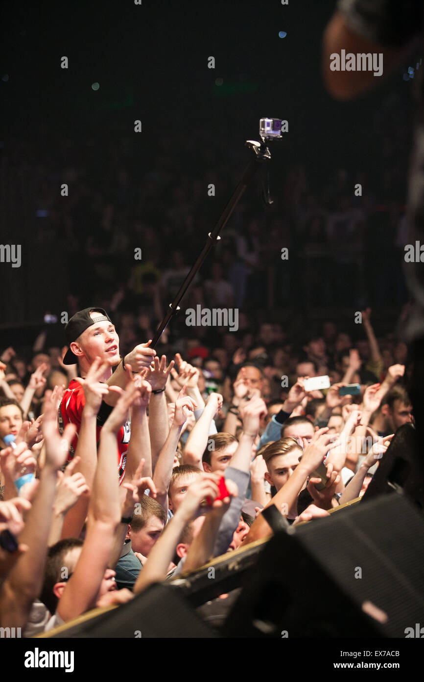 Concert of Yellow Claw (Leonardo "Bizzey" Roelandschap,Jim Aasgier ...