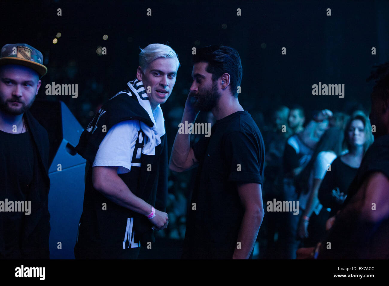 Concert of Yellow Claw (Leonardo "Bizzey" Roelandschap,Jim Aasgier ...