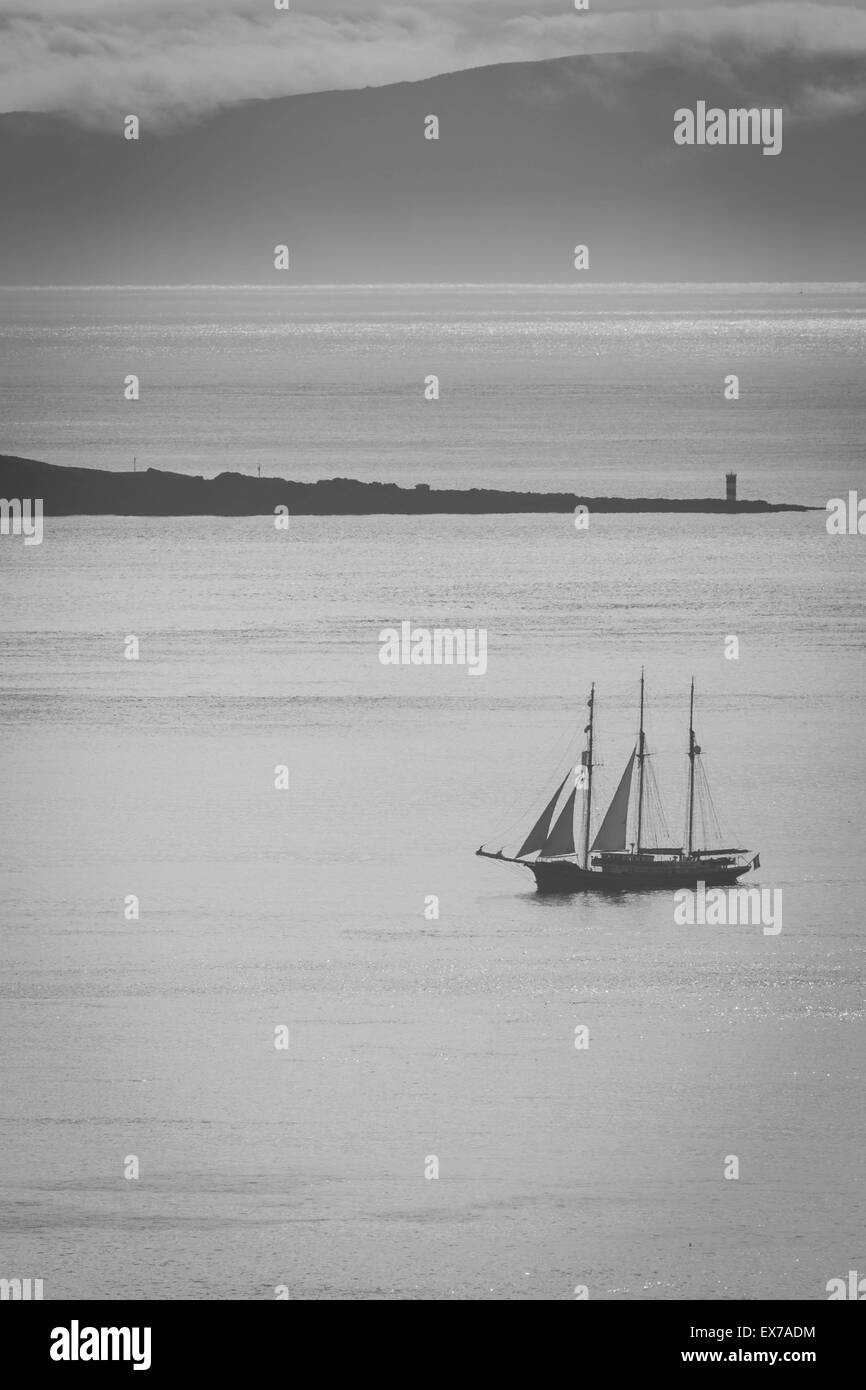 Lighthouse rathlin Black and White Stock Photos & Images - Alamy
