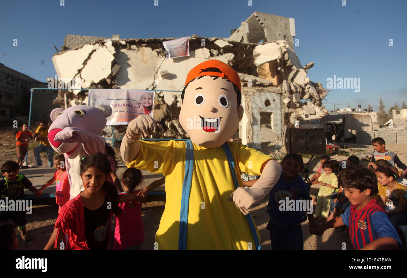 Gaza City, Gaza Strip, Palestinian Territory. 8th July, 2015 ...