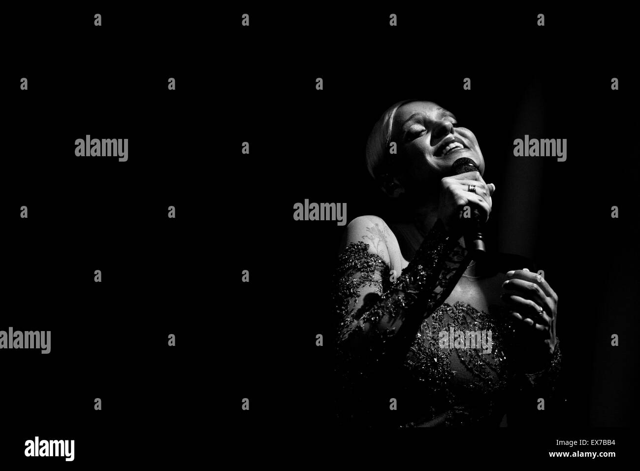 Freiburg, Germany. 7. July, 2015. Portuguese fado singer Mariza ...