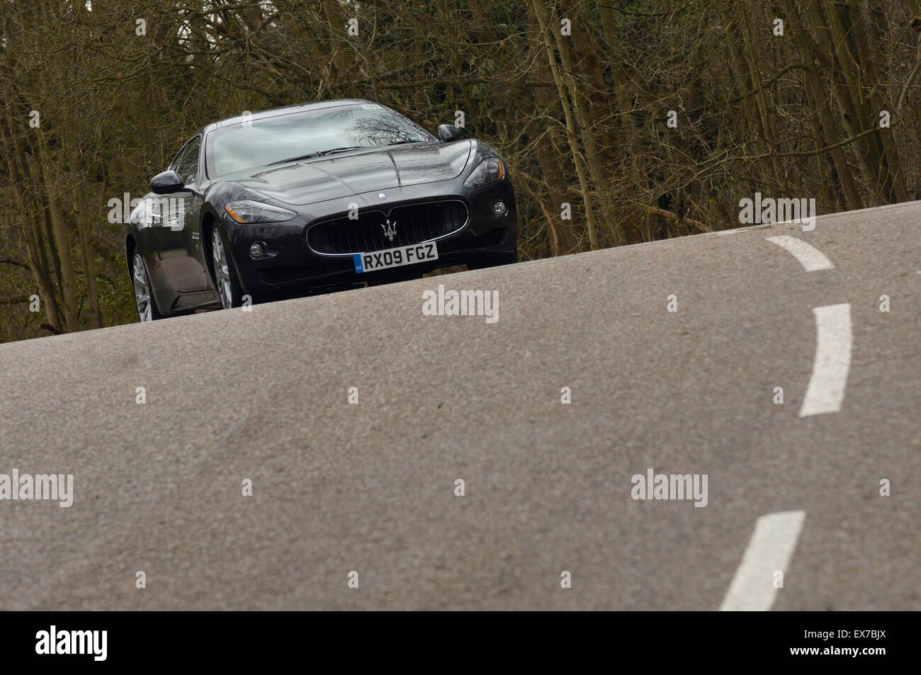 Car Driving Along Road High Resolution Stock Photography and Images - Alamy