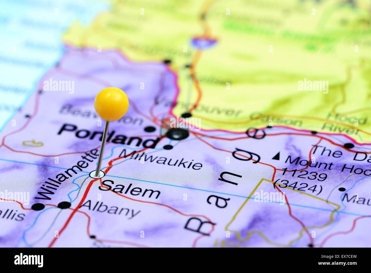 Salem oregon usa view hi-res stock photography and images - Alamy