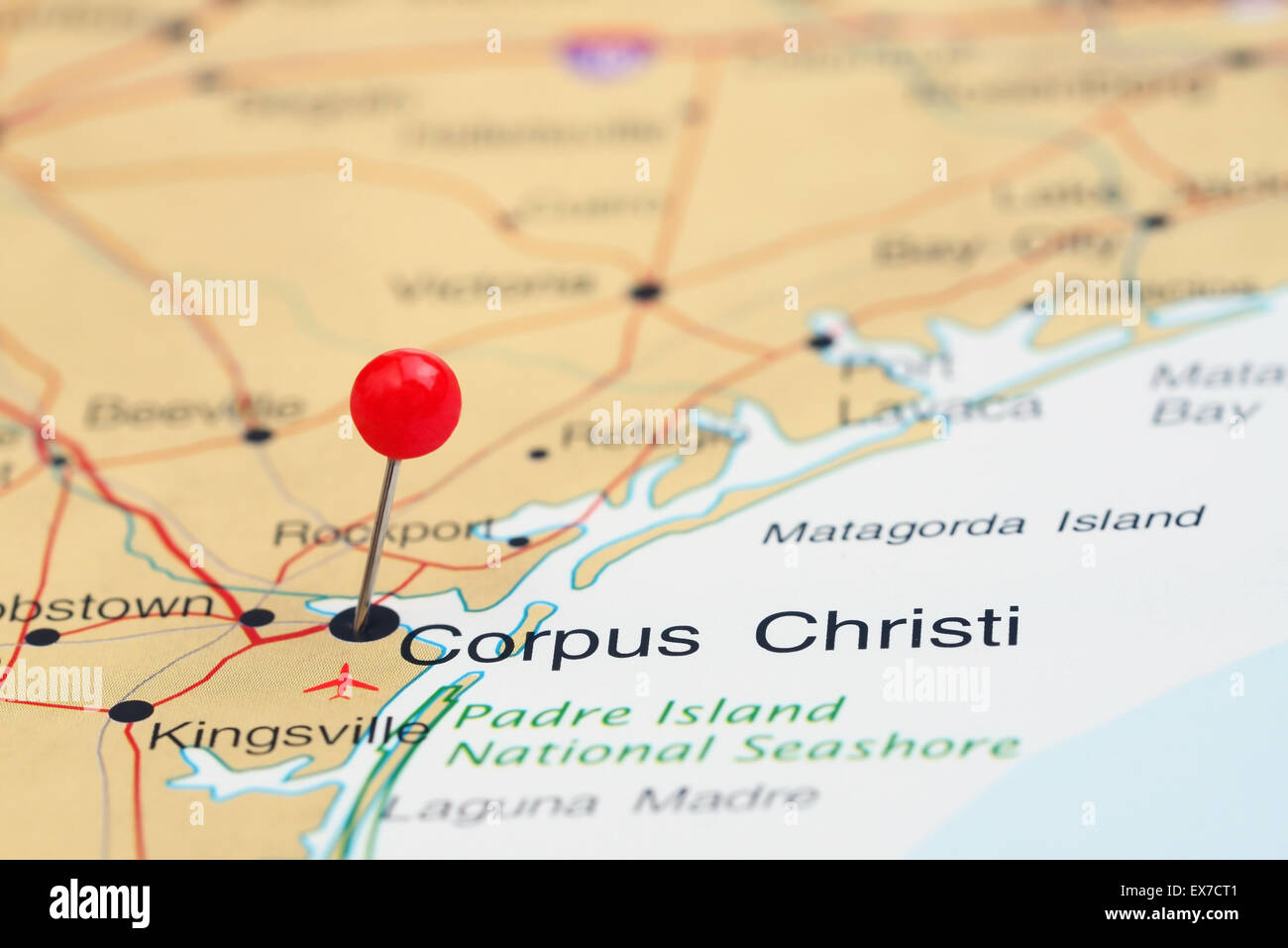 Corpus Christi Texas Map