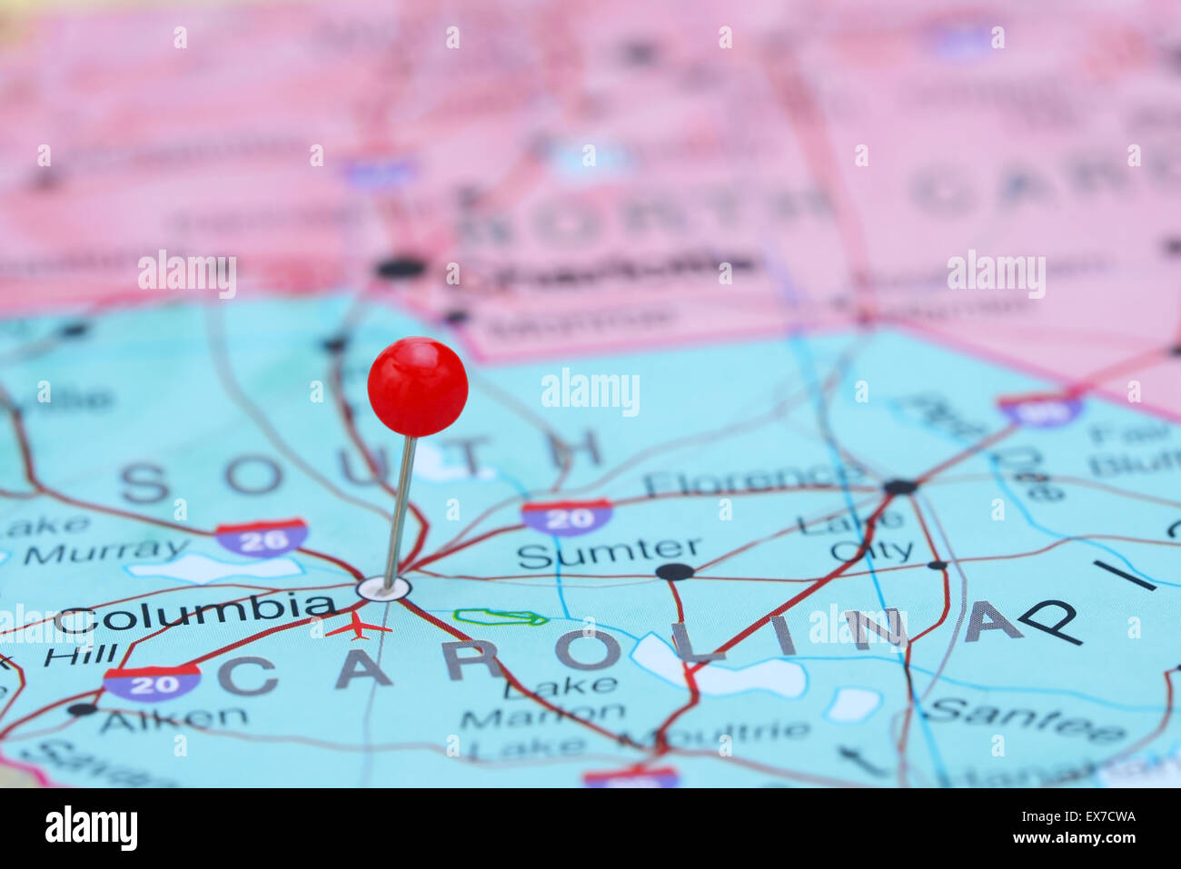 Map of columbia map hi-res stock photography and images - Alamy