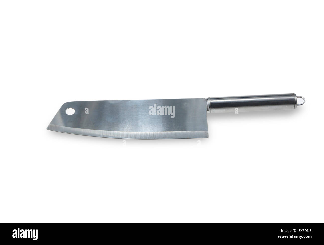 New Stainless Steel Knife isolated on white background Stock Photo - Alamy