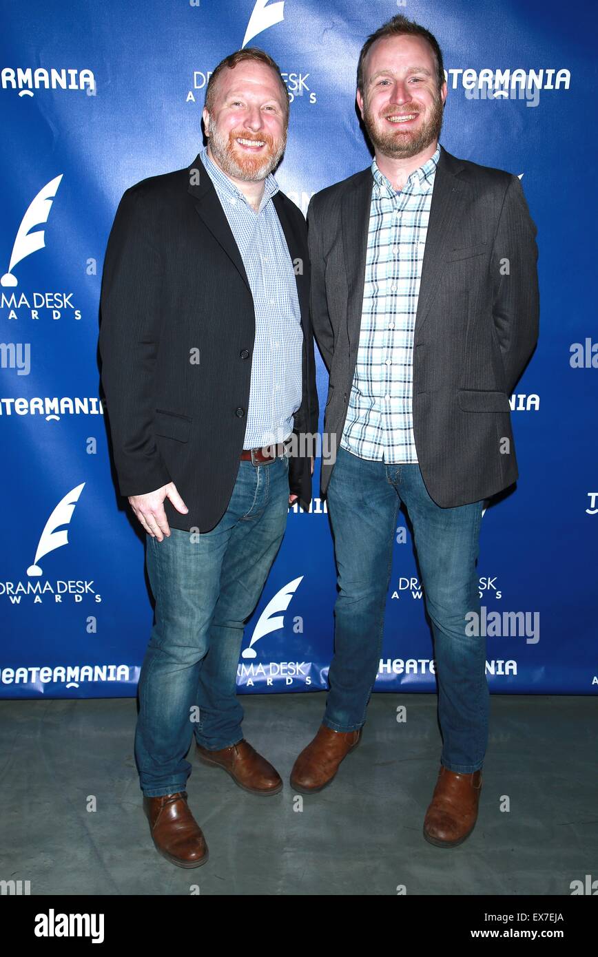 2015 Drama Desk Award nominees reception held at New World Stages ...