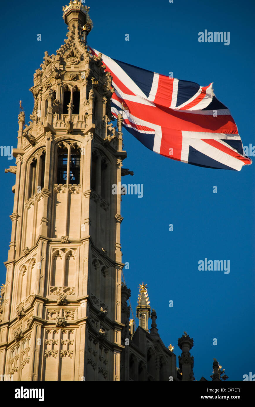 Flag over westminster hi-res stock photography and images - Alamy