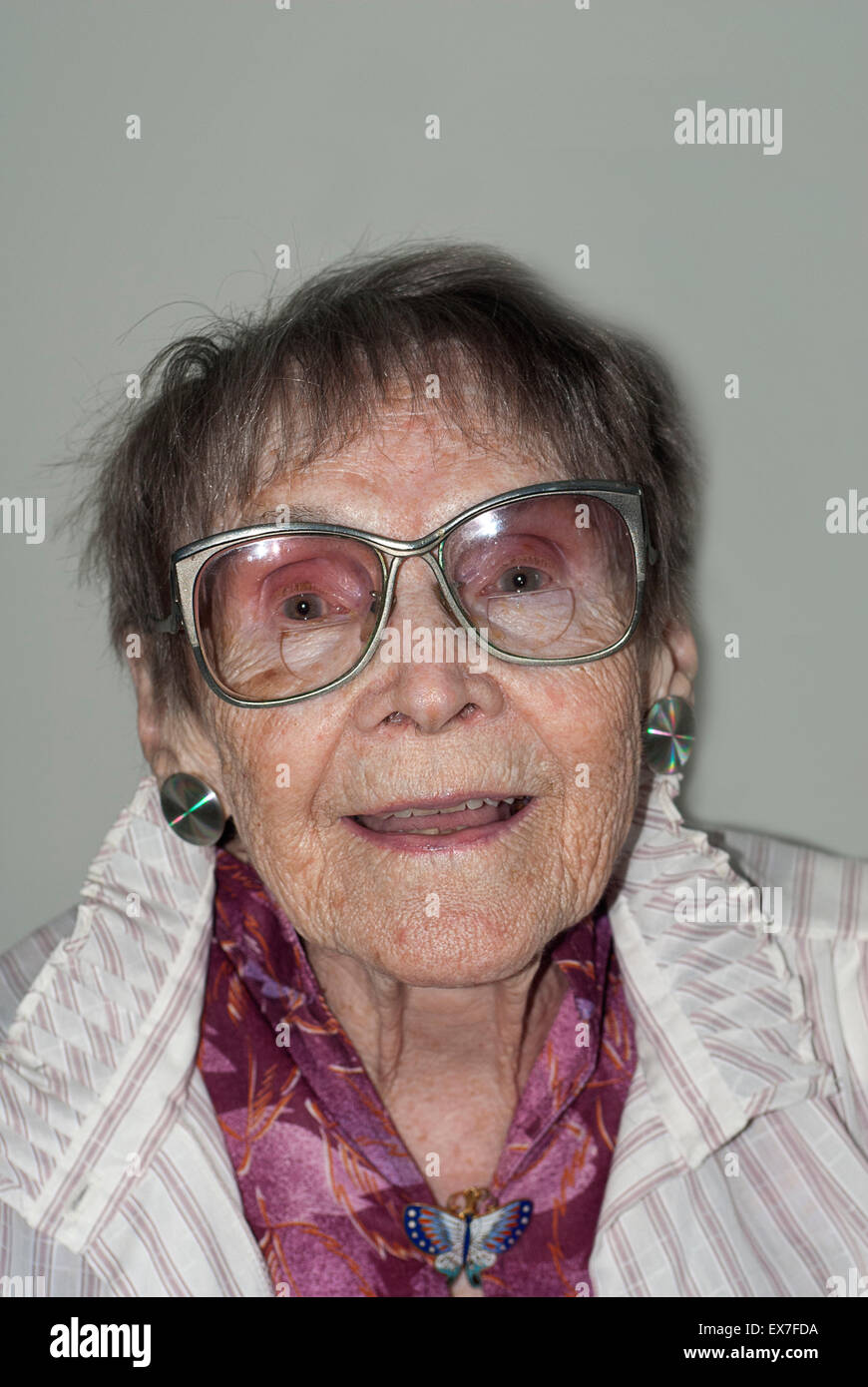 92 year old woman Stock Photo - Alamy