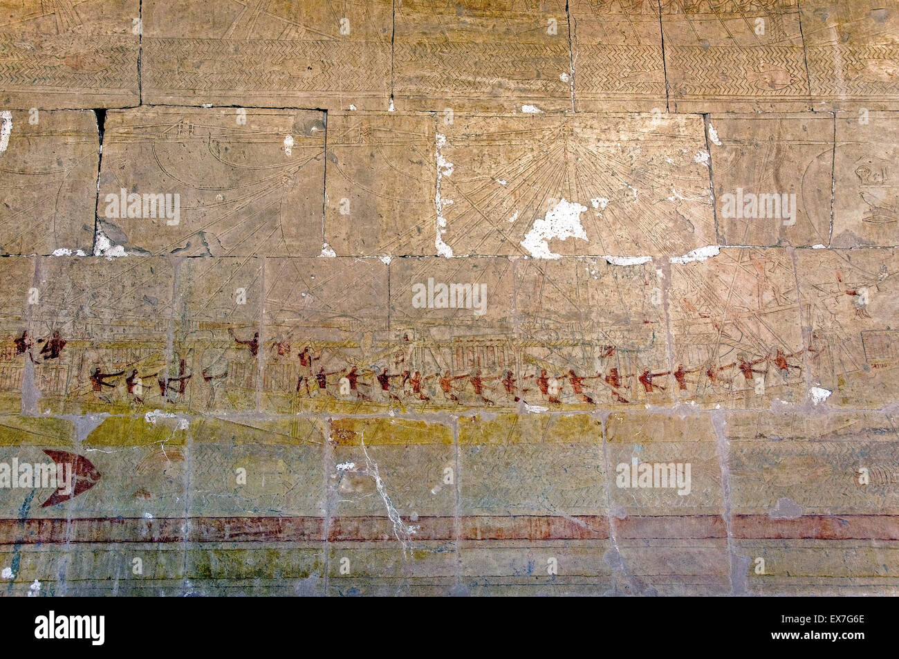 Hatshepsut temple punt relief hi-res stock photography and images - Alamy