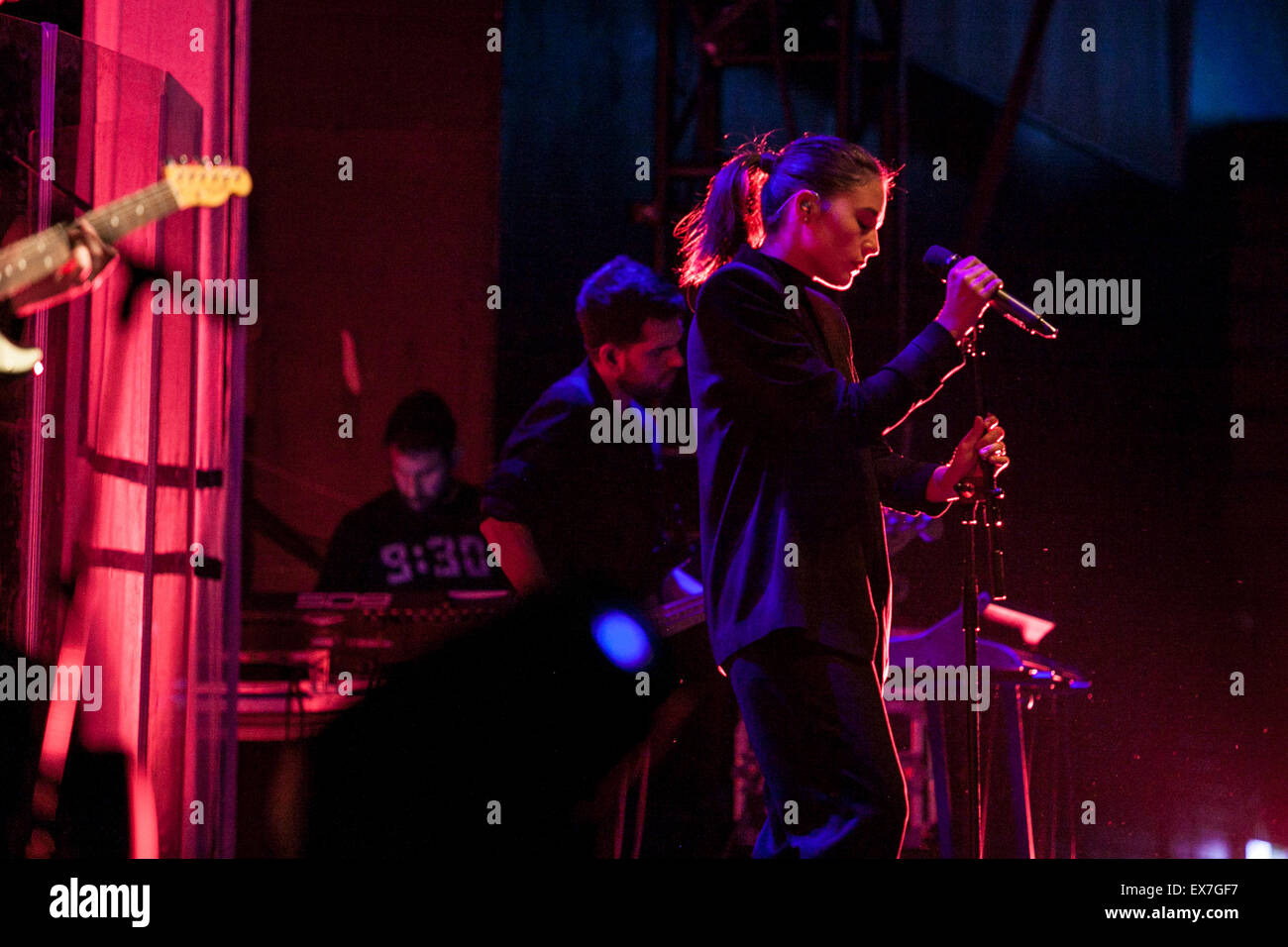 MOSCOW, RUSSIA - 16 FEBRUARY, 2015 : Big concert presentation of ...